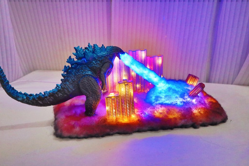 Monster Godzilla Atomic Breath Night Light — Rynlight